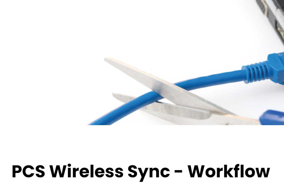 PCS Survey Manager - Wireless Sync Workflow : American Innovations